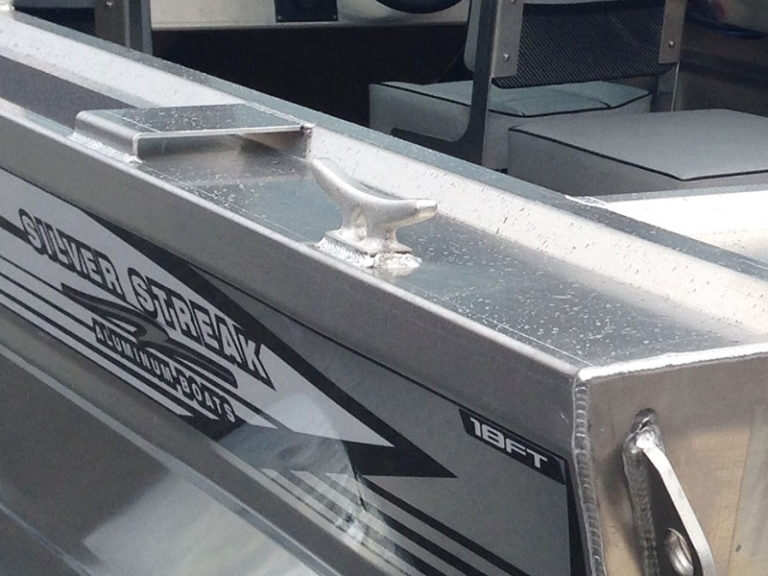 Cleat-8-inch-welded-aluminum - Silver Streak Boats